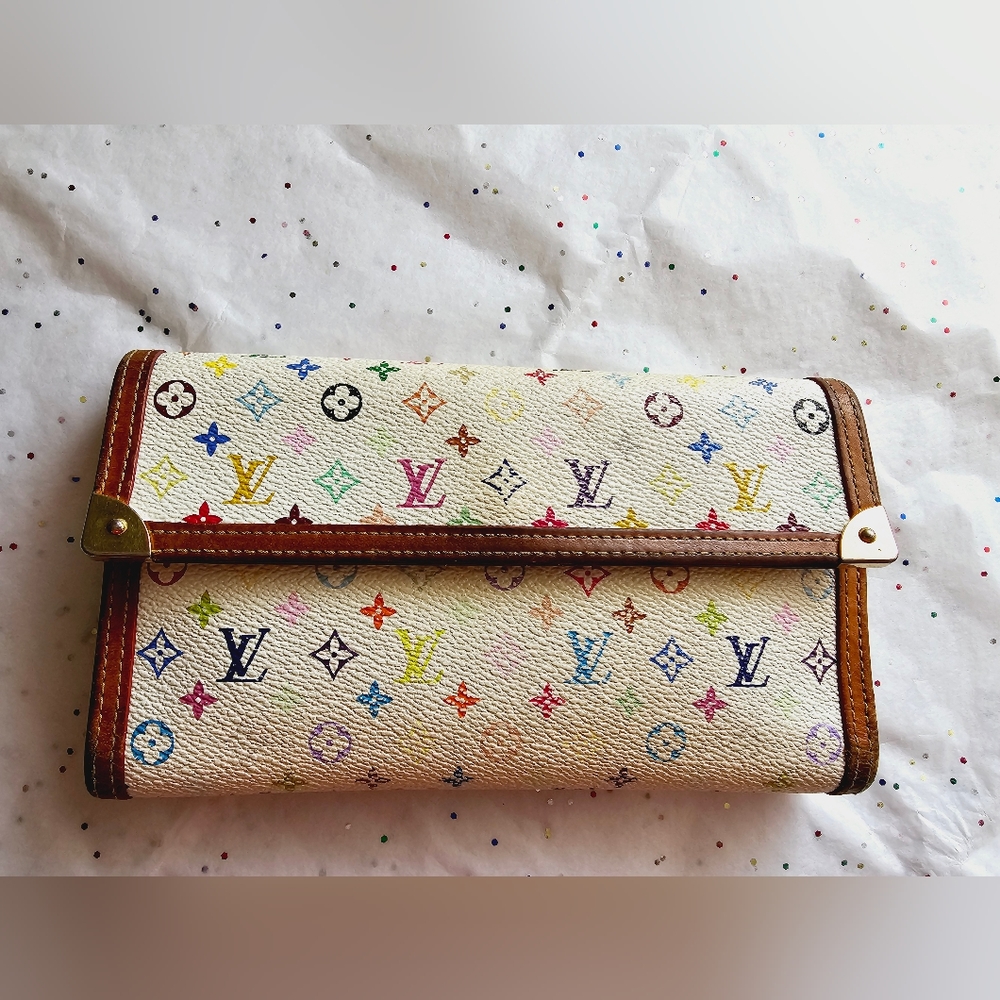 Louis Vuitton Multicolor International Long Wallet Lo… - Gem